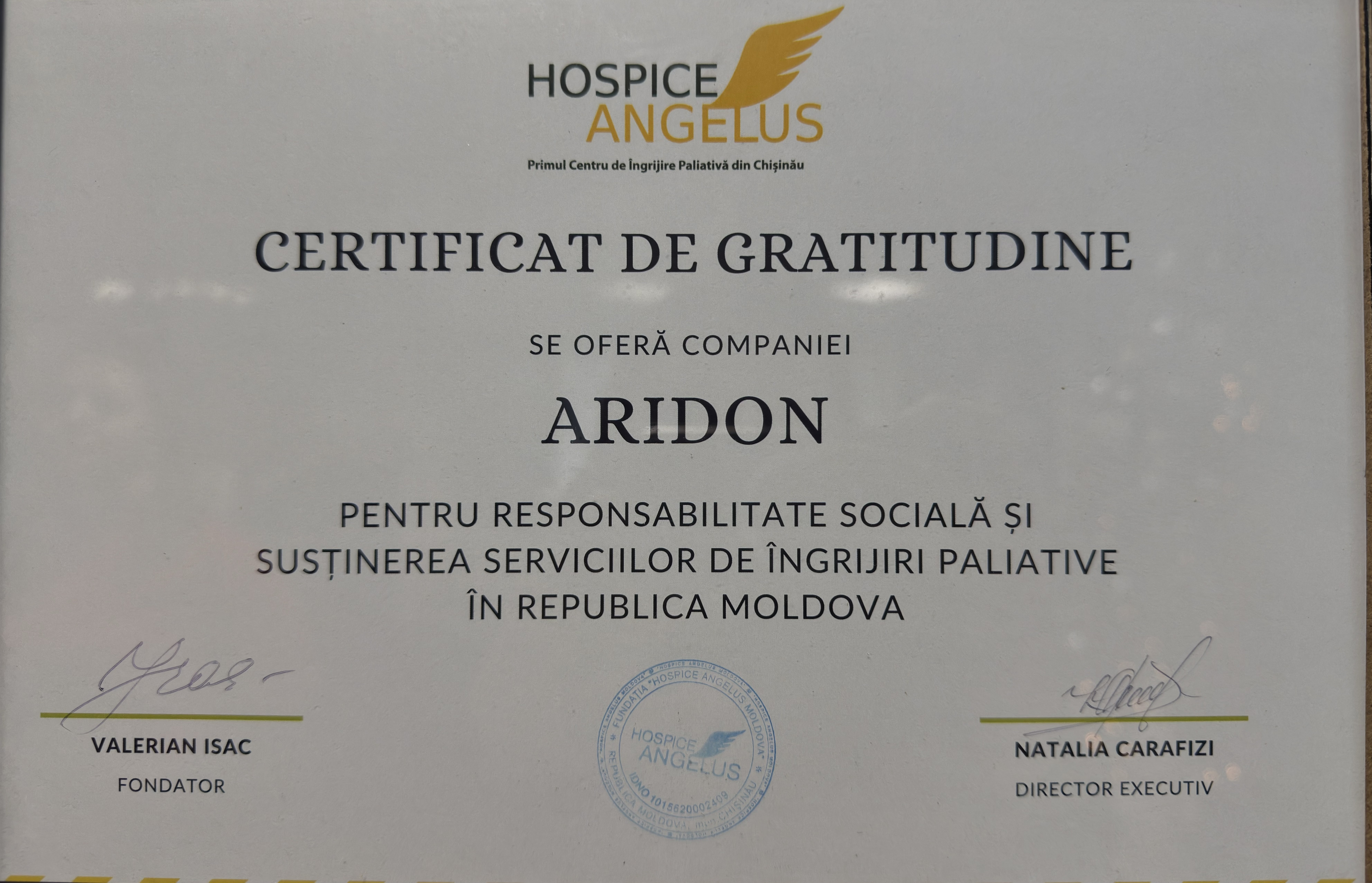 Aridon Group - Angajator de top